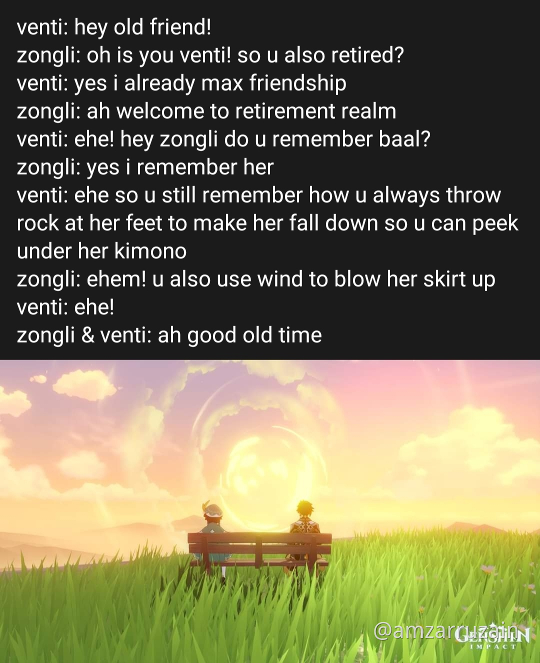 Hidden story among archons Genshin Impact | HoYoLAB