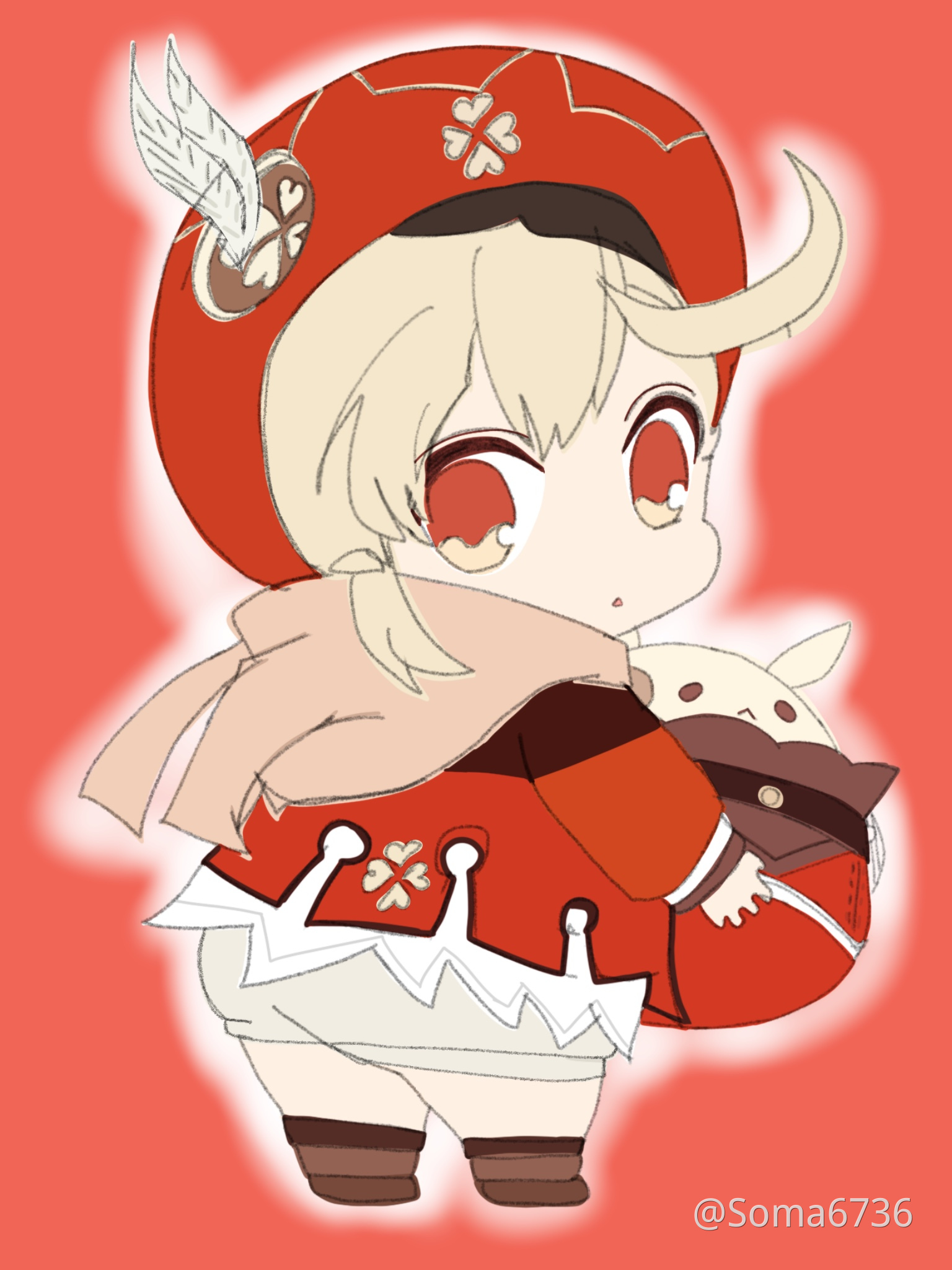 [Stickers Klee] Baby Klee Genshin Impact | HoYoLAB