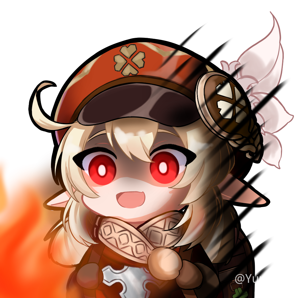 Klee Sticker + Klee burning Genshin Impact | HoYoLAB