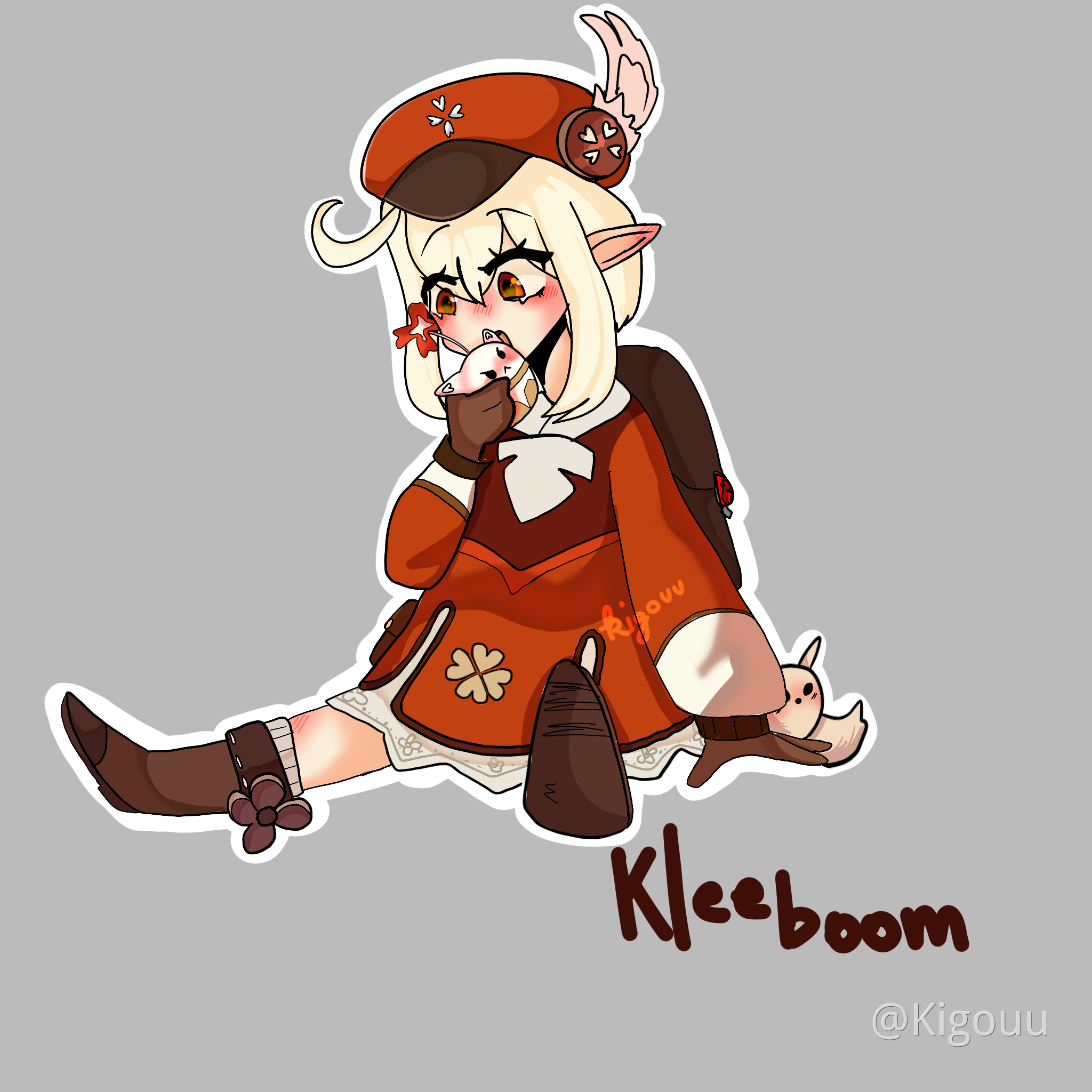 Klee sticker— Kleeboom Genshin Impact | HoYoLAB