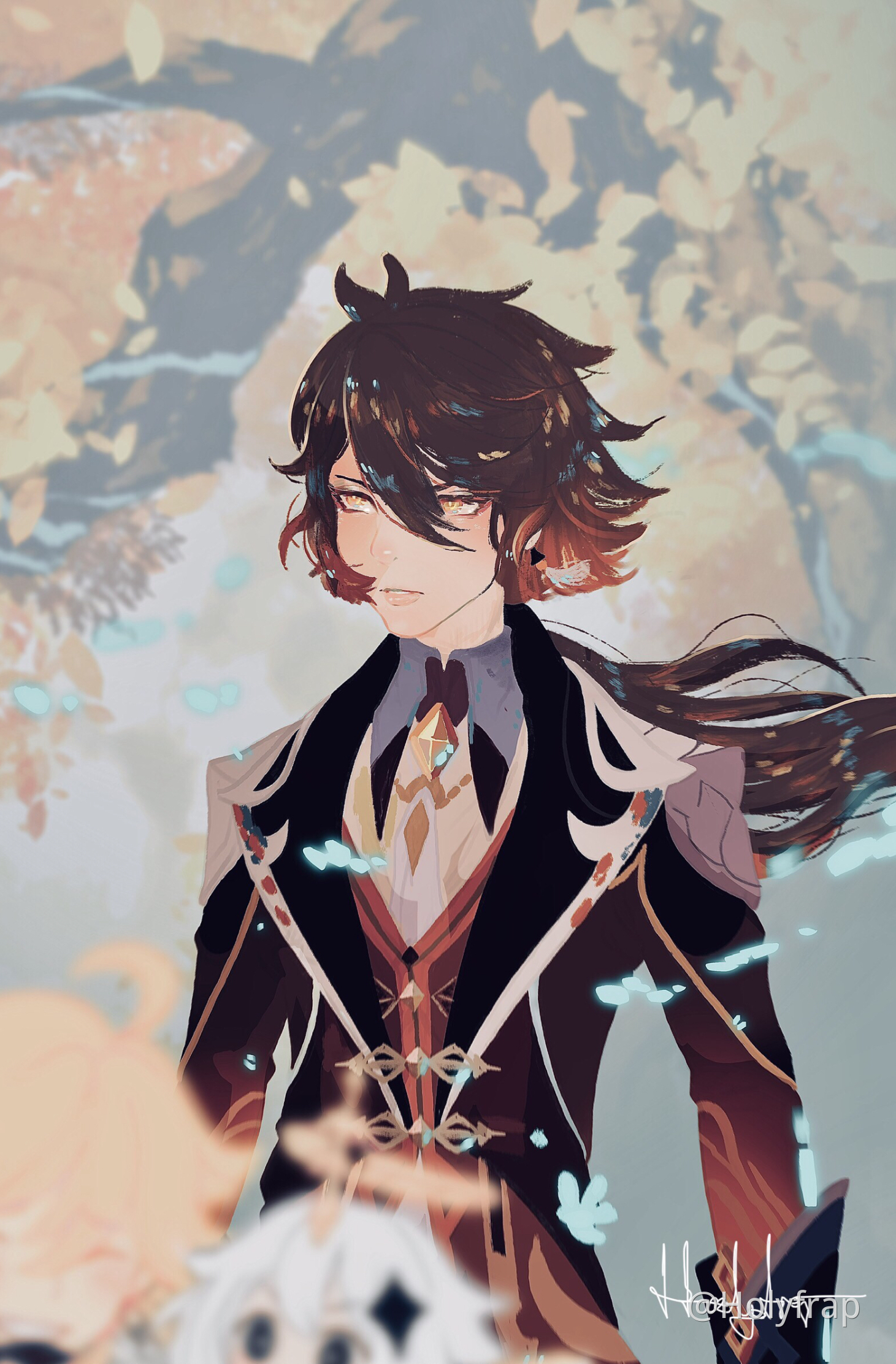 Zhongli Portrait Genshin Impact | HoYoLAB