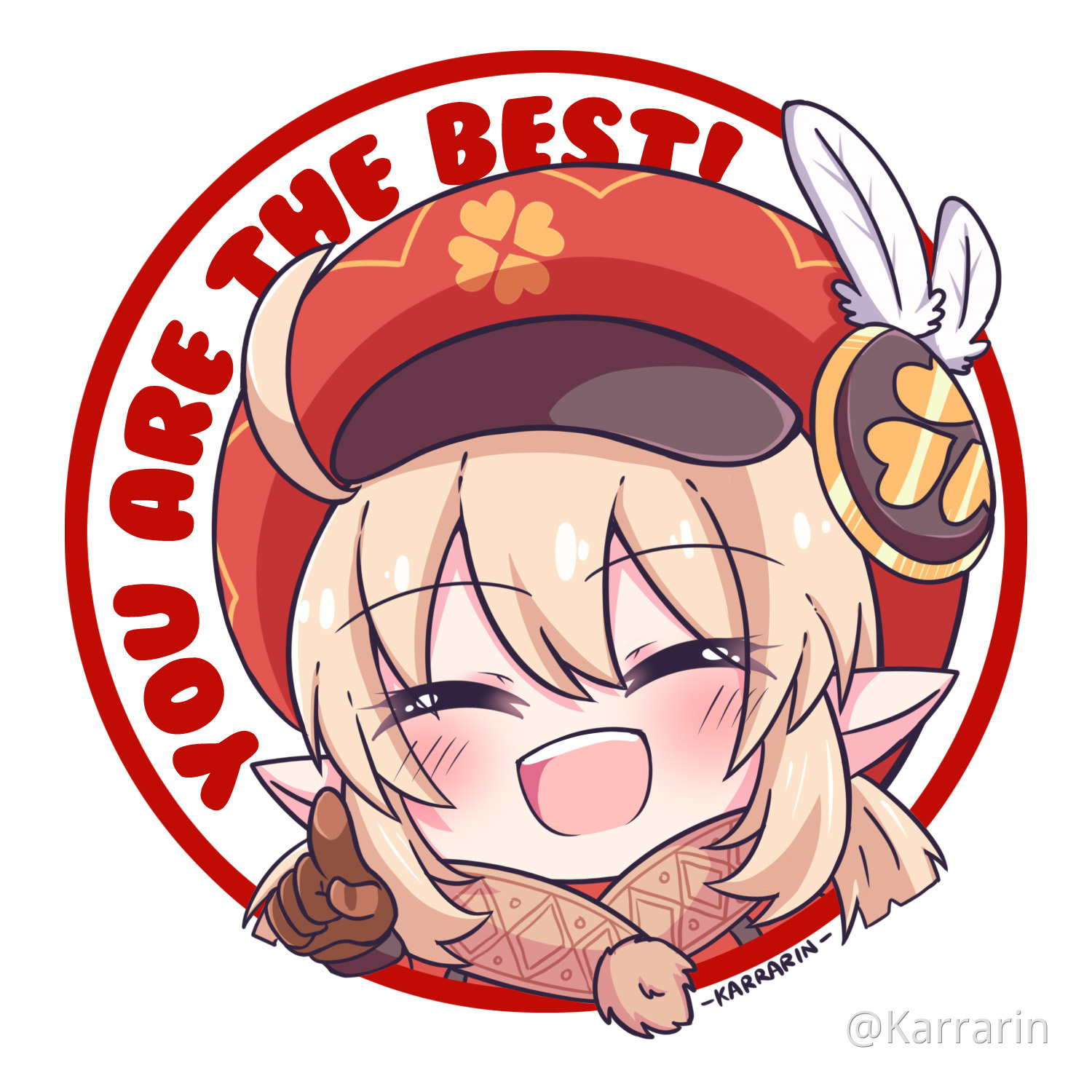 Klee Sticker - You Are The Best ! Genshin Impact | HoYoLAB