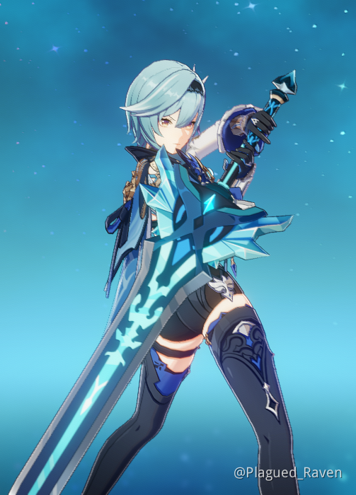 Snow-Tombed Starsilver Should Be Eula's Canon Weapon Genshin Impact ...