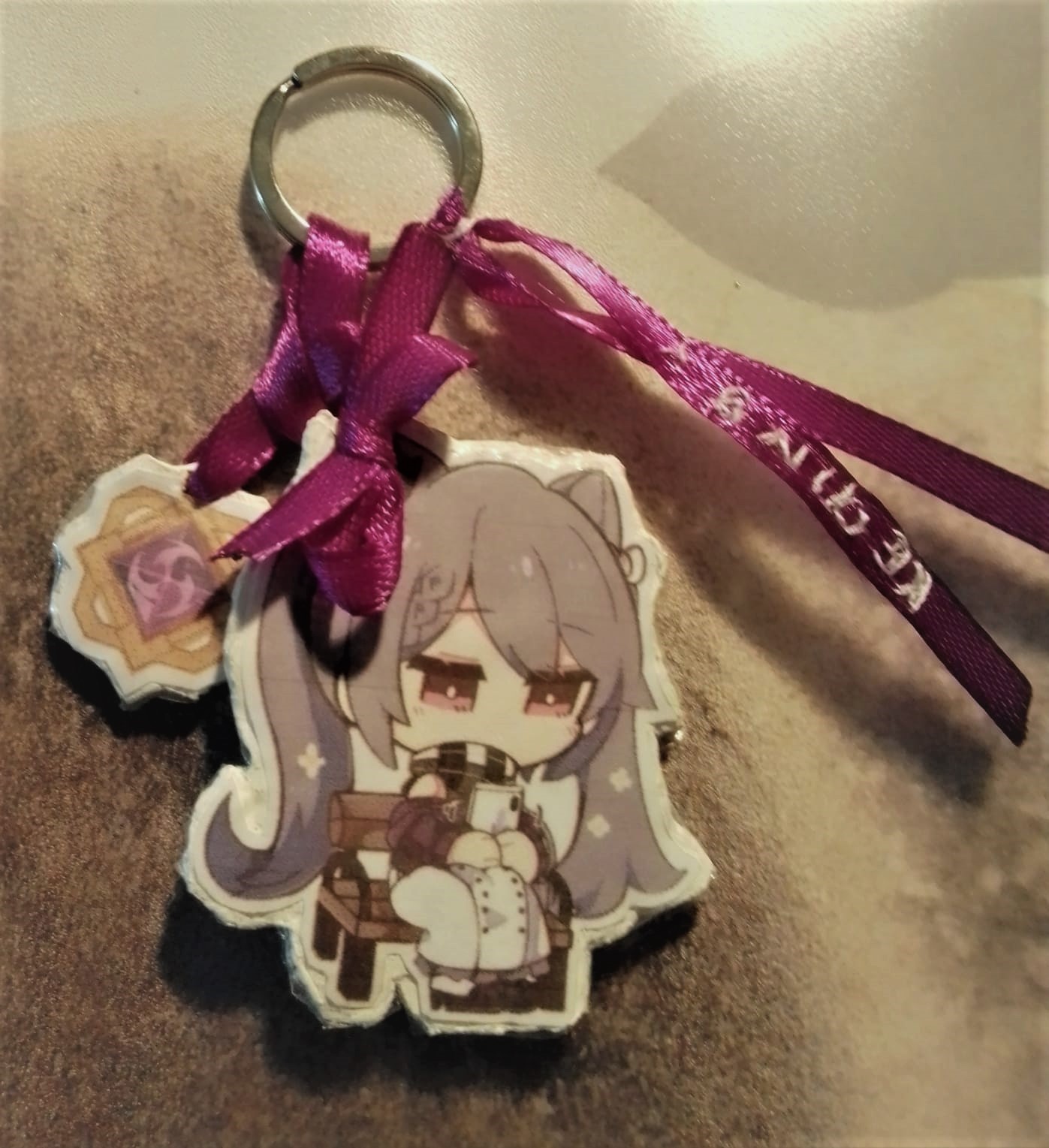 Keqing keychain Genshin Impact | HoYoLAB