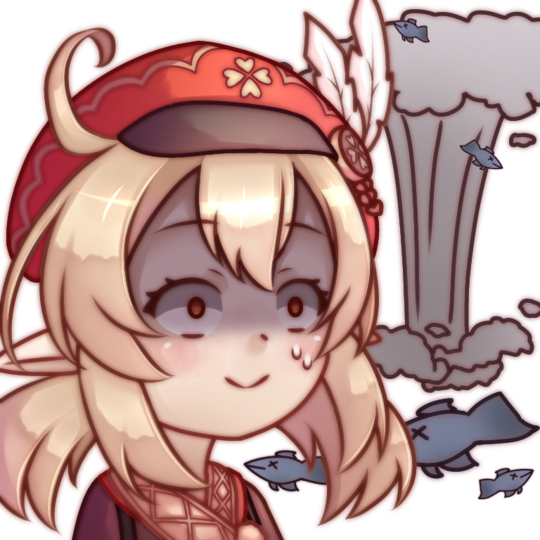 Klee Sticker - Worrying Genshin Impact | HoYoLAB