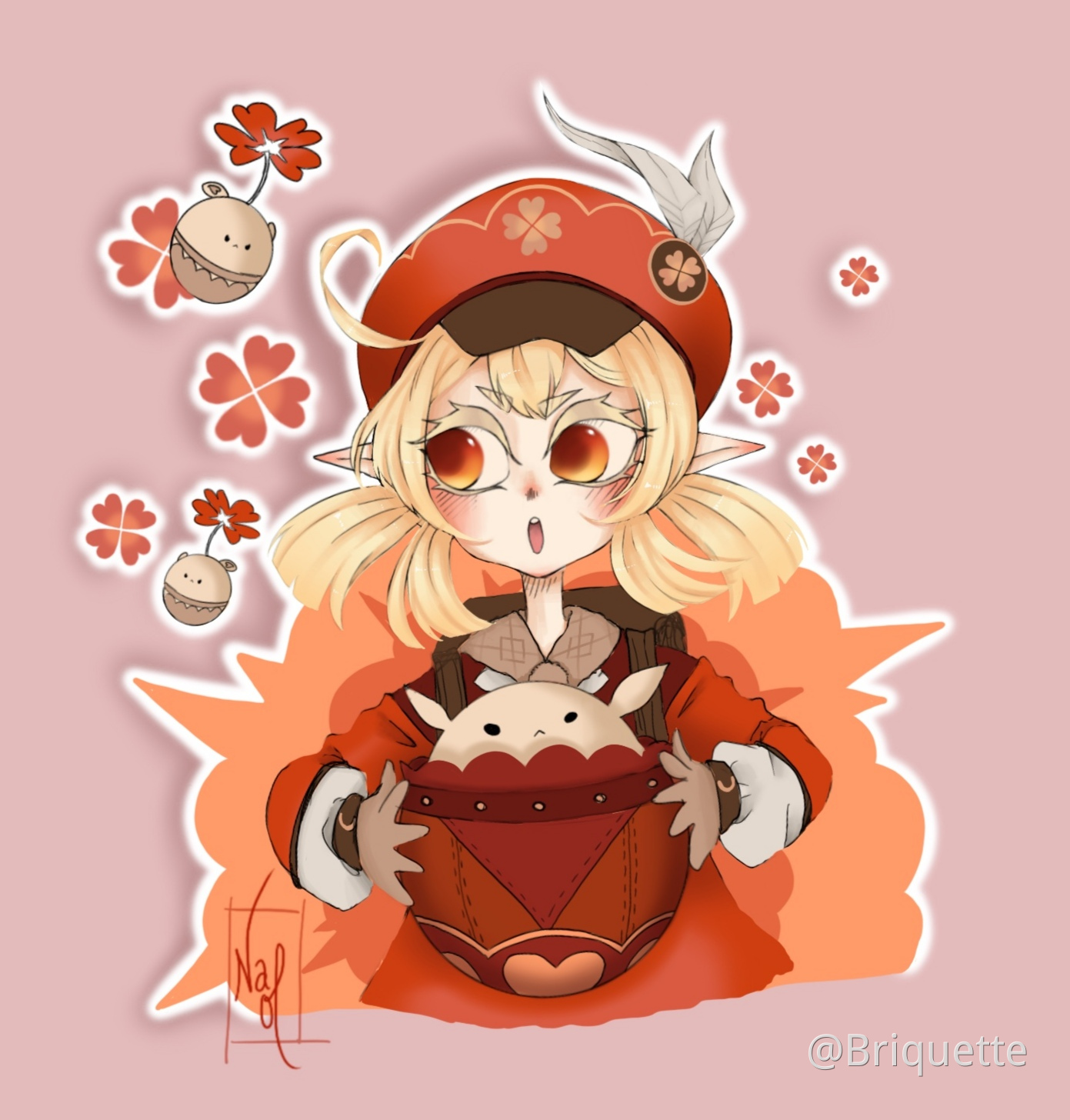[Stickers Klee] Little Klee Boom Genshin Impact | HoYoLAB