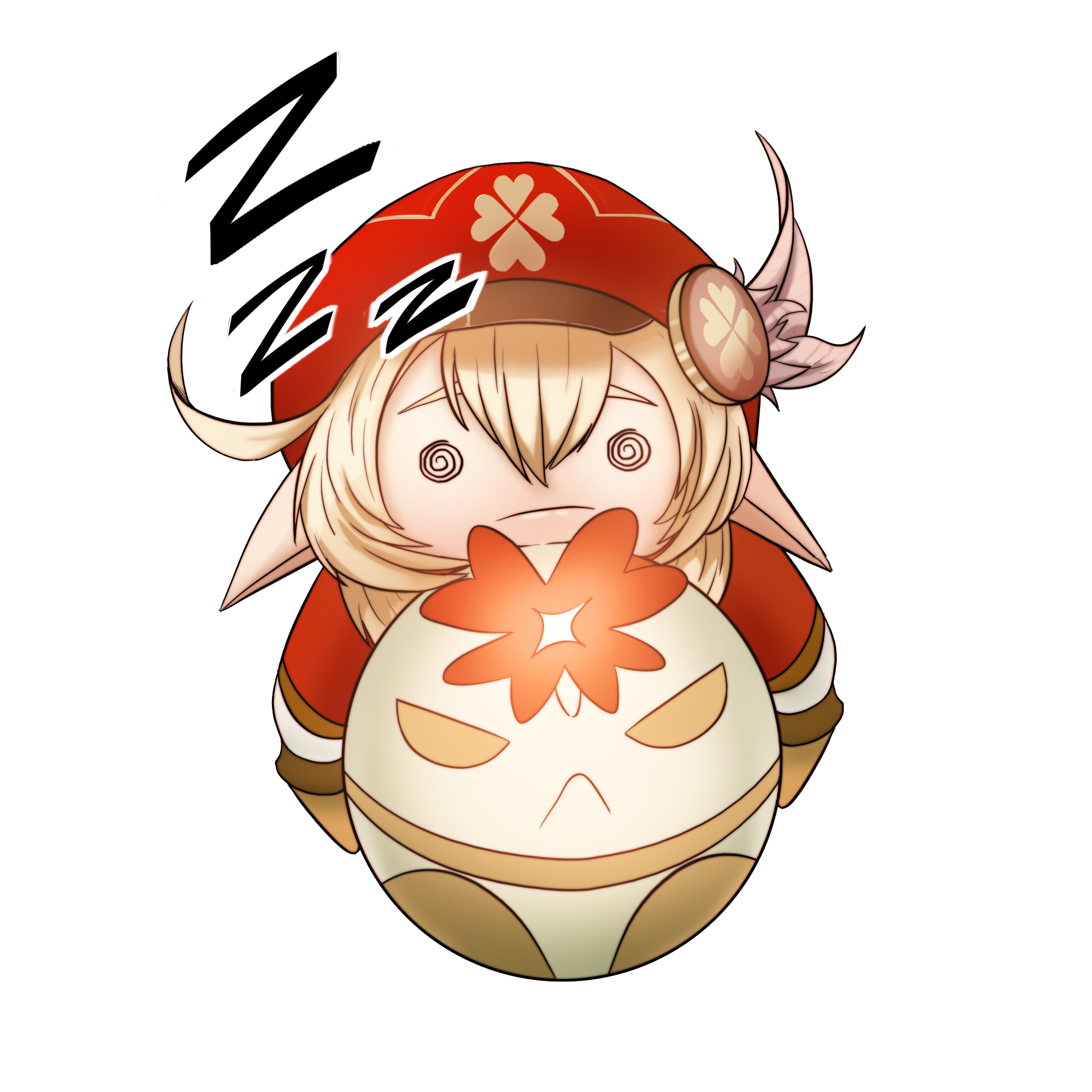 Klee Sticker - Sleeping Klee! Genshin Impact | HoYoLAB