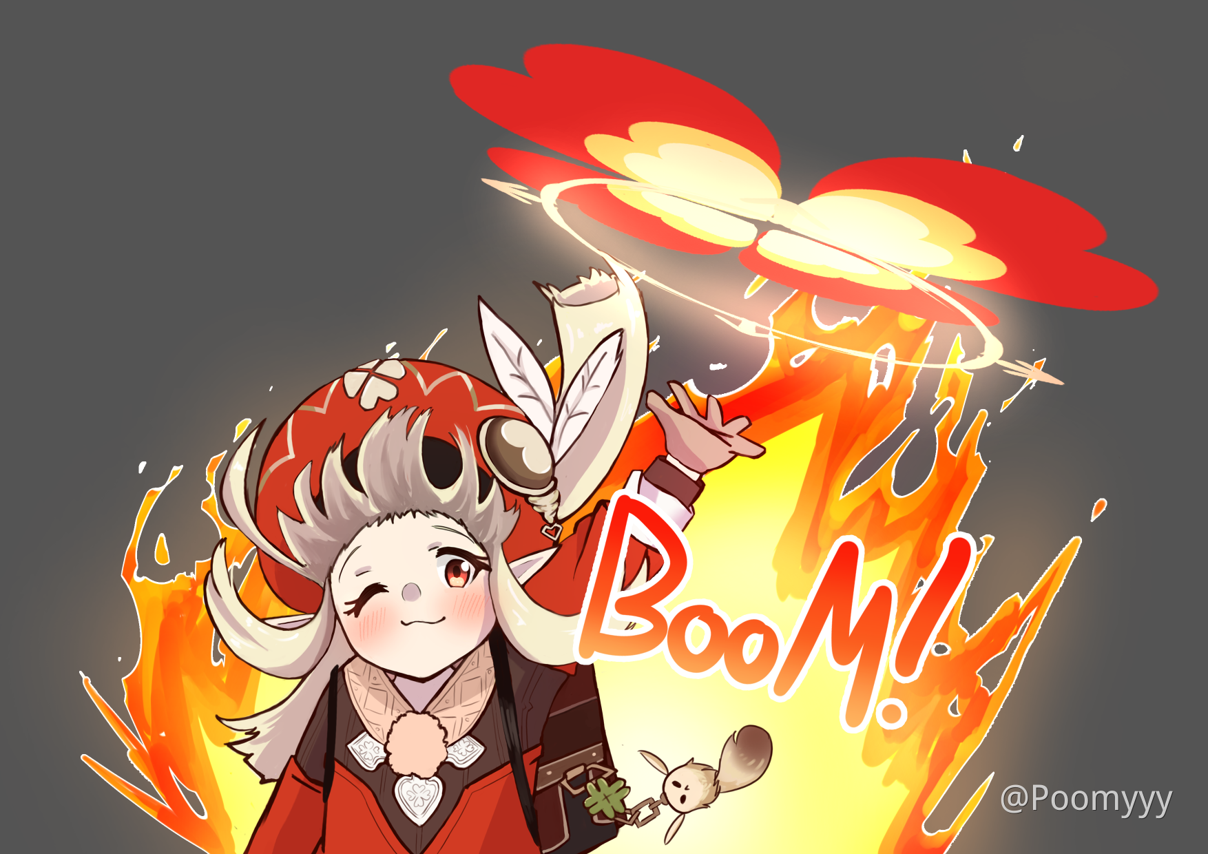 Klee Sticker - BOOM! Klee Explosion! Genshin Impact | HoYoLAB