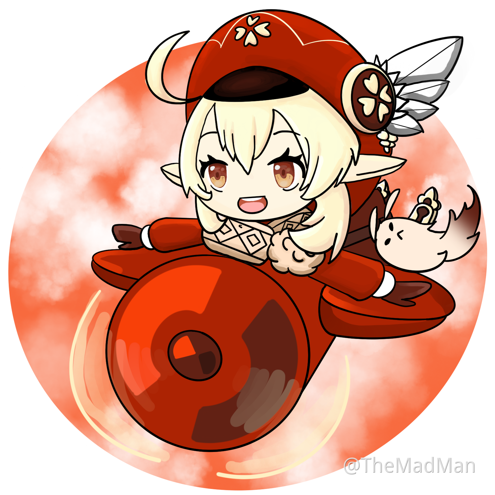 Klee Sticker - Klee Plane Genshin Impact | HoYoLAB