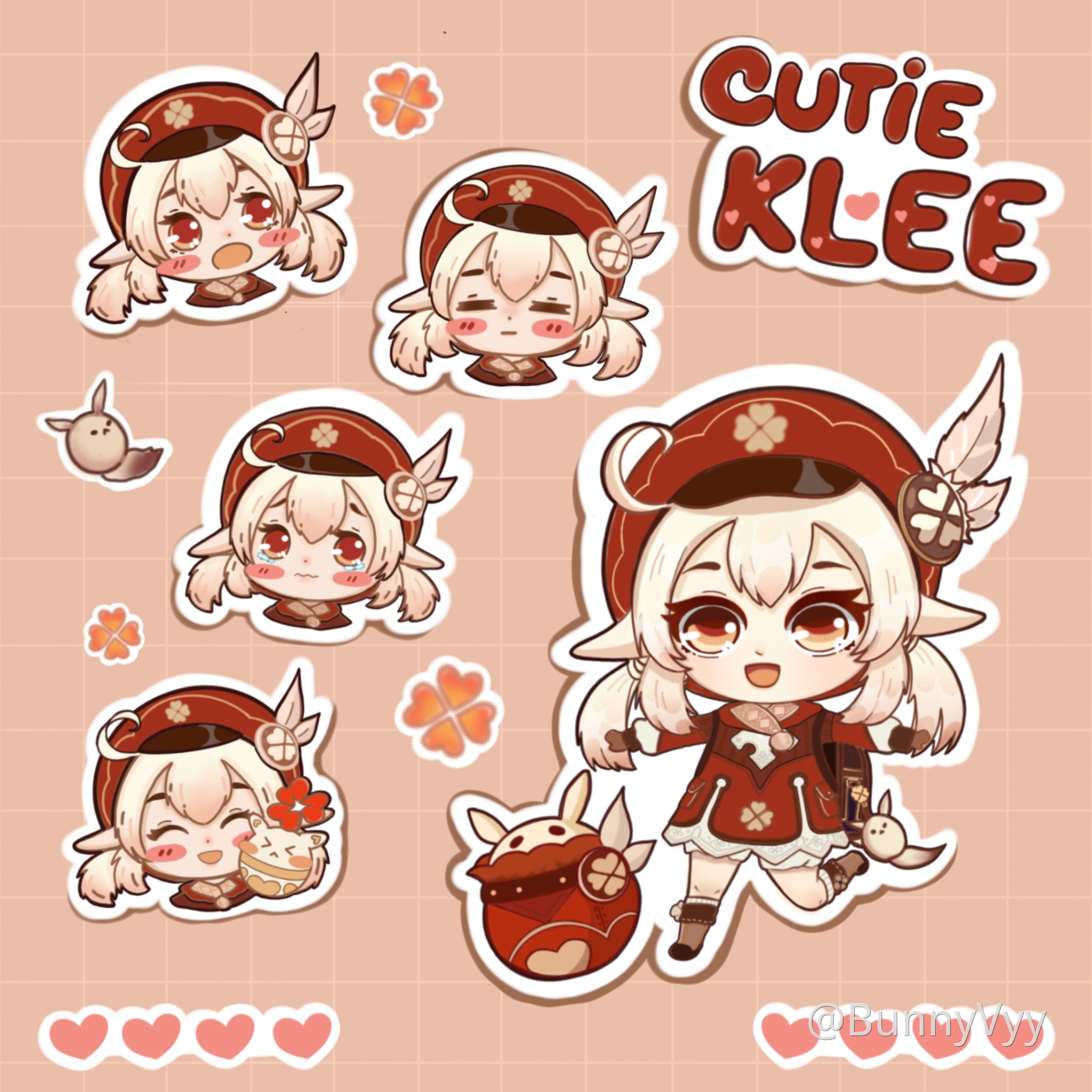 Sticker Klee - Super-Cute-Klee Genshin Impact | HoYoLAB