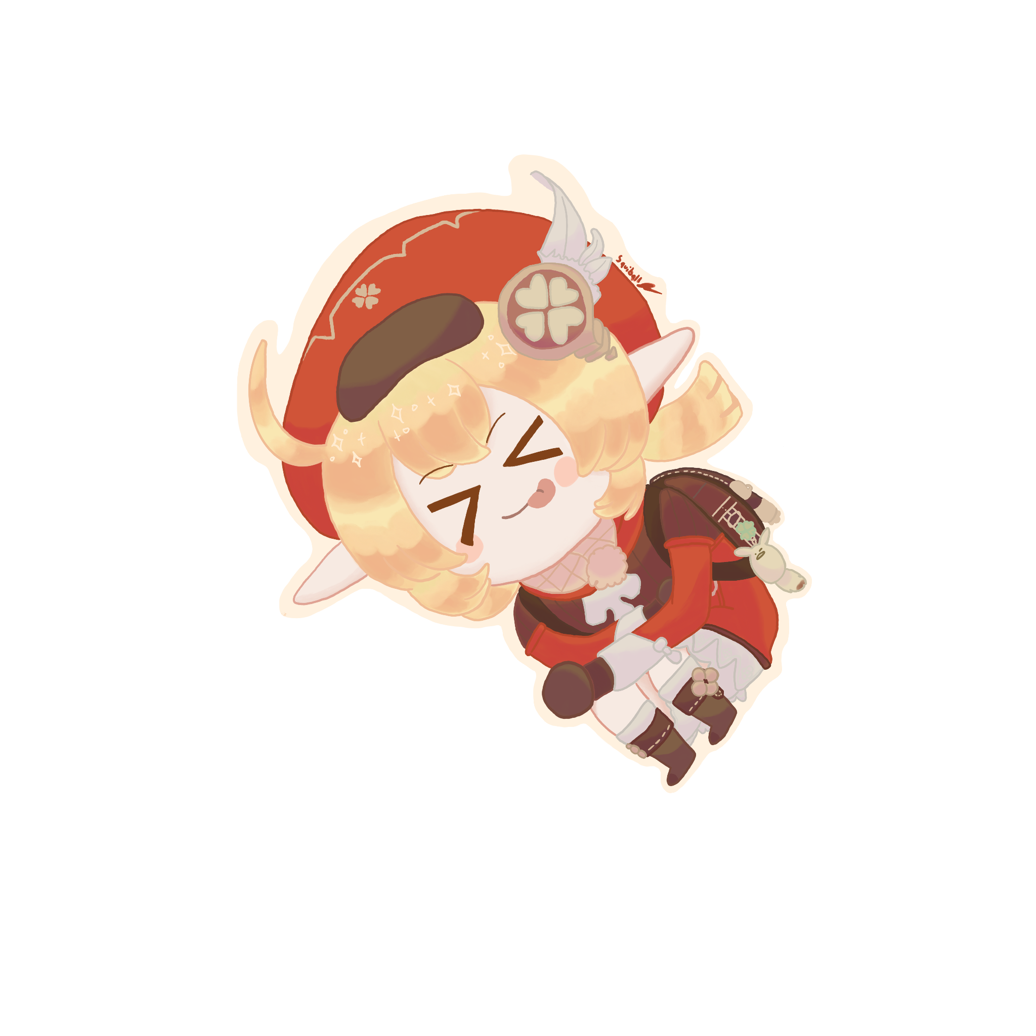 Klee Sticker- Klee Rolling Genshin Impact | HoYoLAB