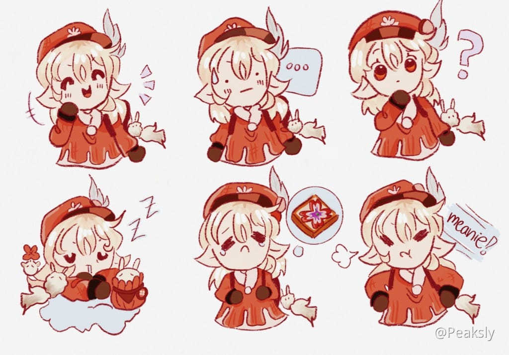 Klee Sticker Genshin Impact | HoYoLAB