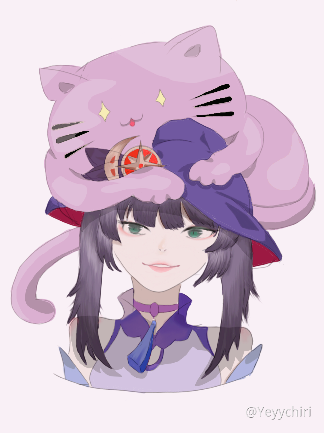 Keping as a wizard ( look like mona) Genshin Impact | HoYoLAB