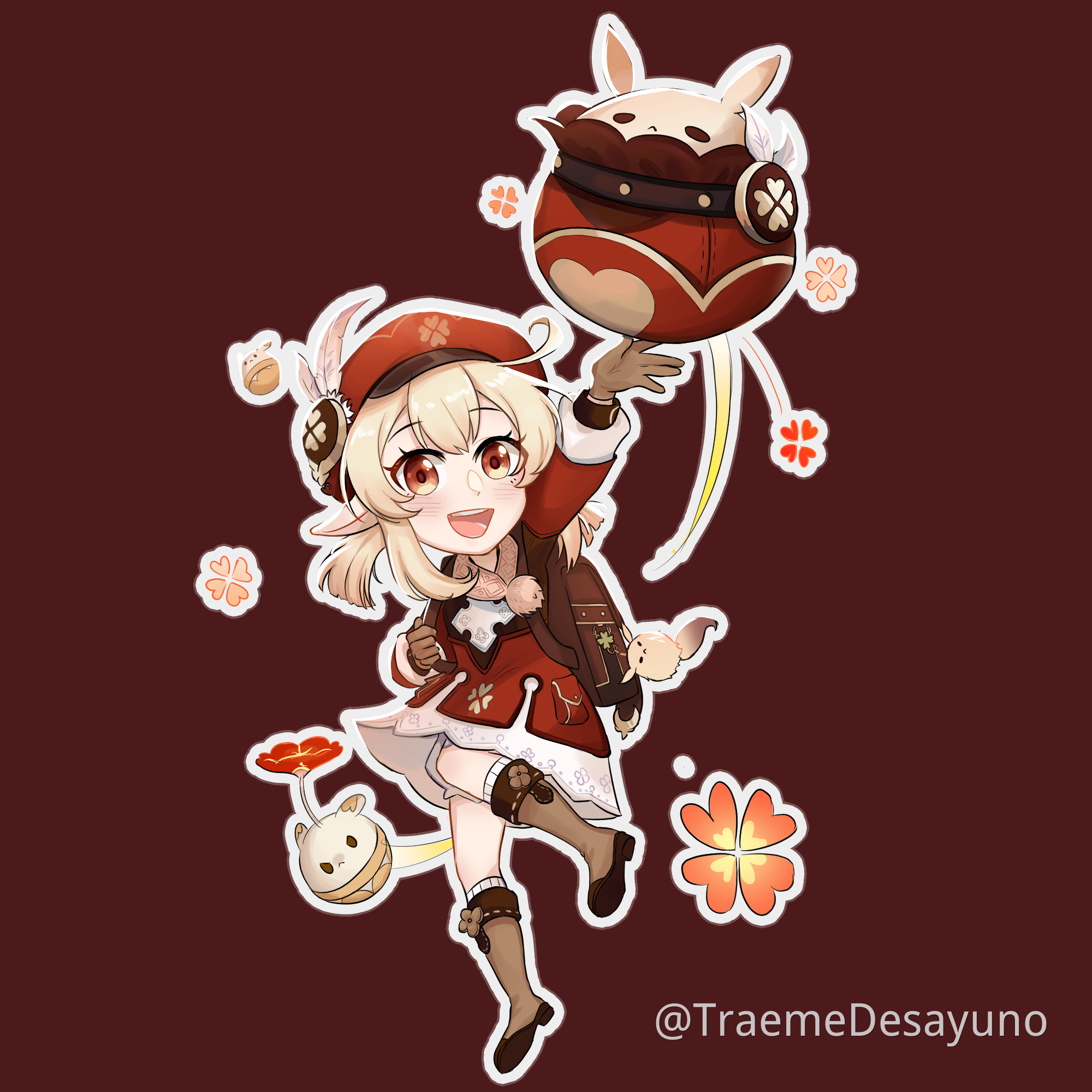 [Pegatina de Klee] + Tatata~ | Genshin Impact | HoYoLAB