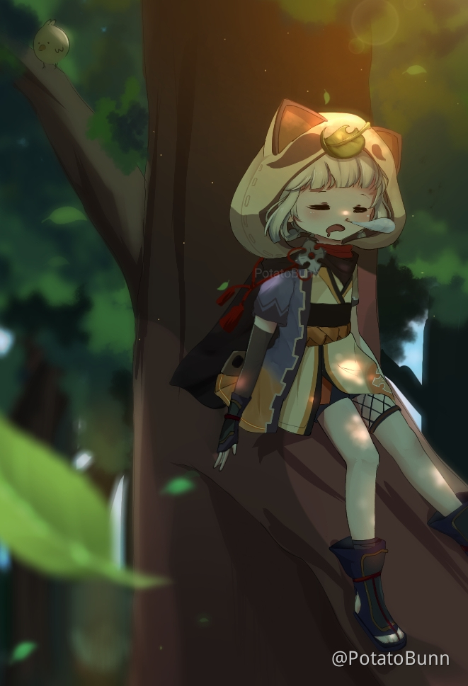 Sleeping Sayu Genshin Impact | HoYoLAB