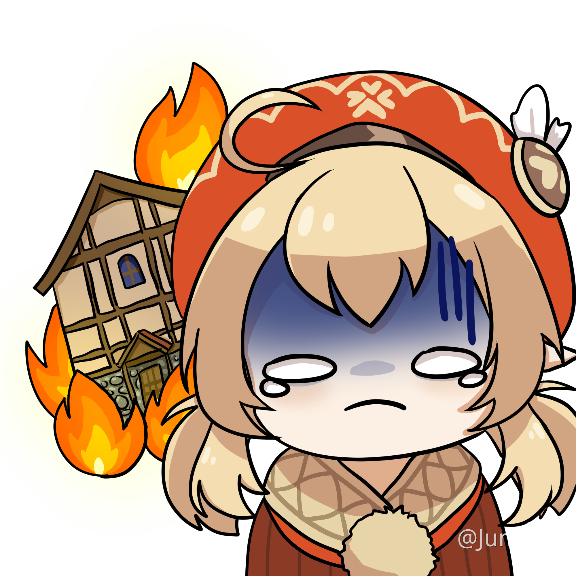 Klee Sticker contest submission ver. 1 Genshin Impact | HoYoLAB