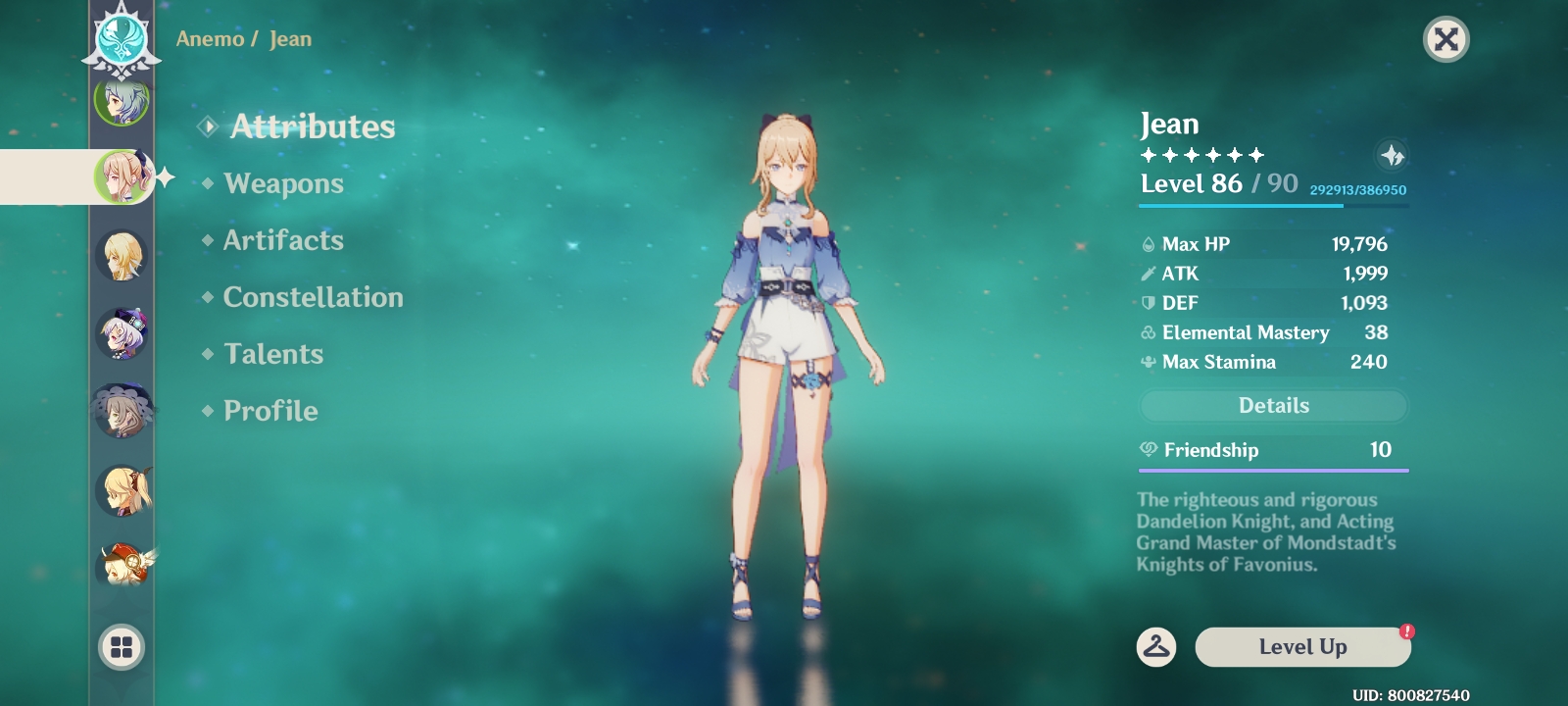 Have you already bought Jean's Outfit? Genshin Impact | HoYoLAB