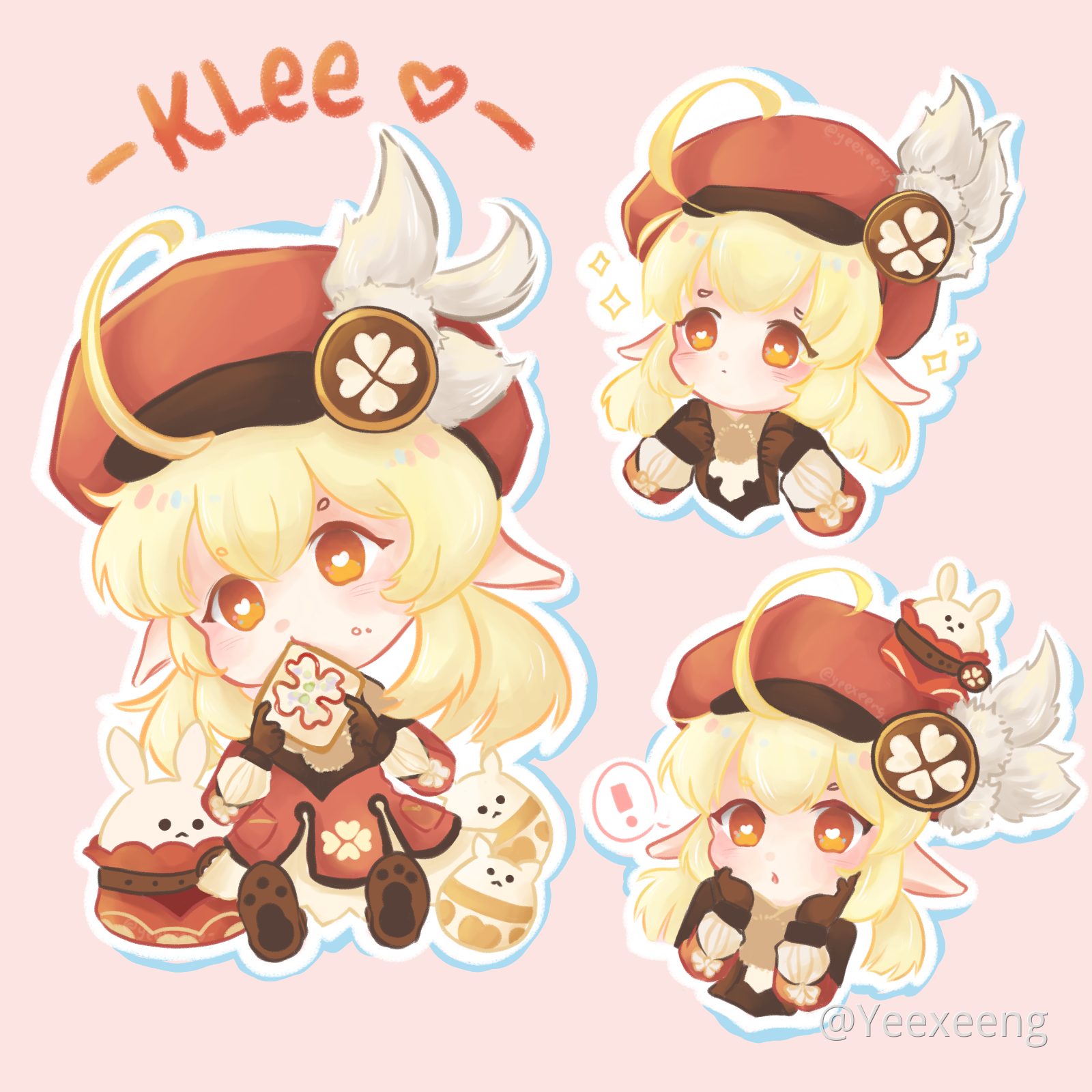 klee sticker - sparks of joy! Genshin Impact | HoYoLAB