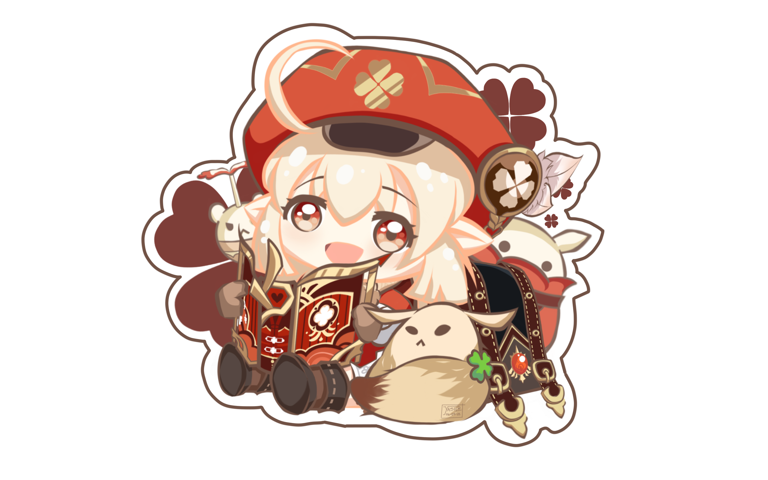 Klee Sticker - Exploring the Tales of Dodoco Genshin Impact | HoYoLAB