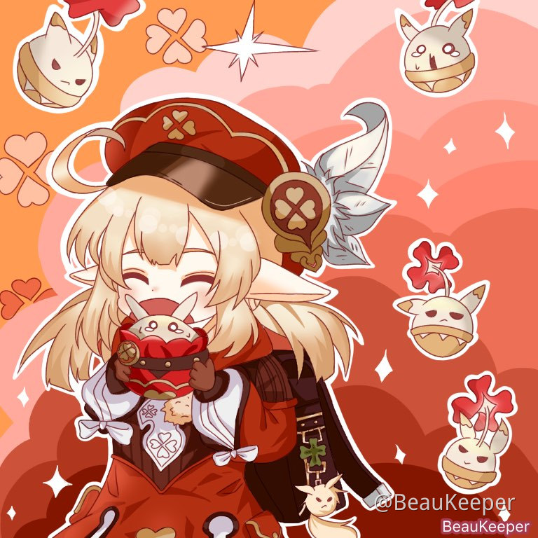 Klee Sticker - Explosive Meal?! Genshin Impact | HoYoLAB