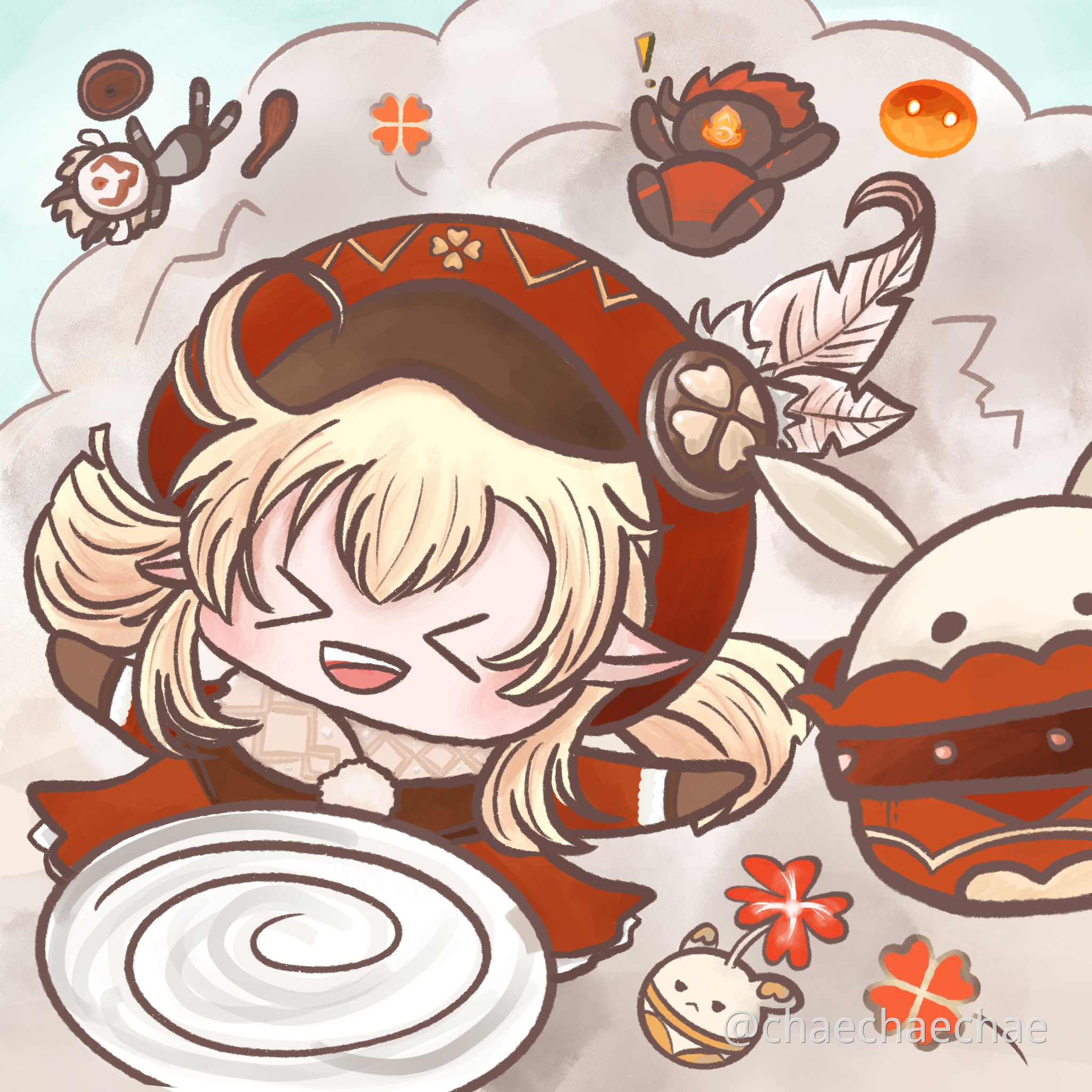 Klee Sticker - It’s Jumpy Dumpty time! Genshin Impact | HoYoLAB