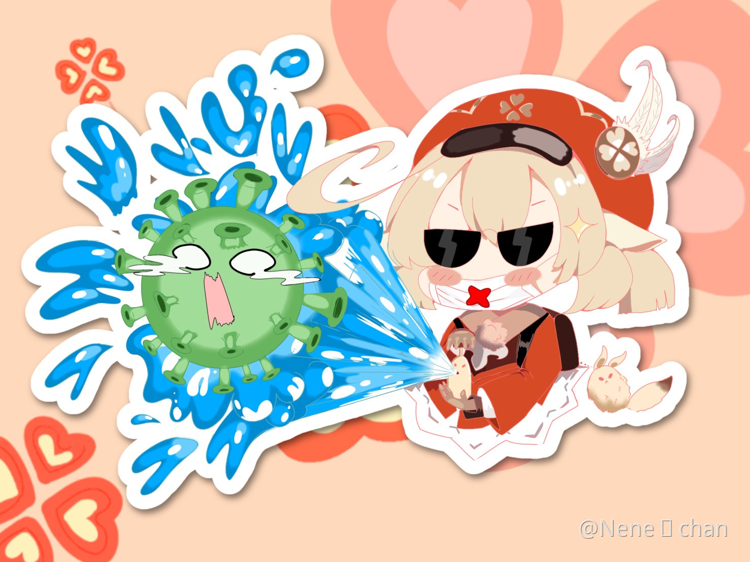 Sticker Klee - Klee attack!!! - HoYoverse Player Community