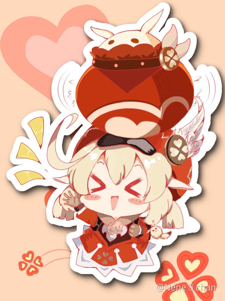 Sticker Klee - Klee attack!!! Genshin Impact | HoYoLAB