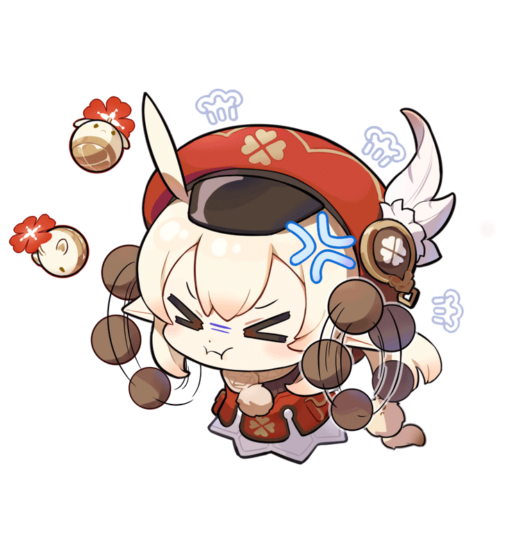 [Klee Chibi Stickers] New stickers available now! Help yourselves ...