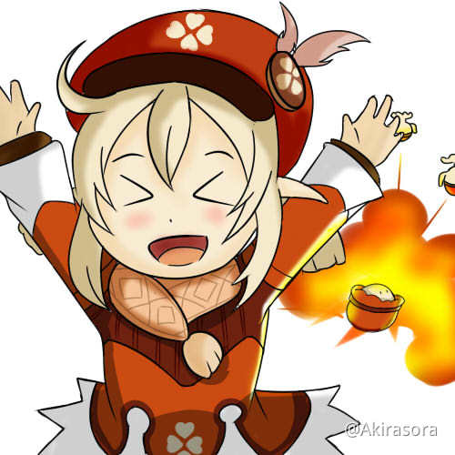 Klee Sticker - Love Love Bomb! Genshin Impact | HoYoLAB