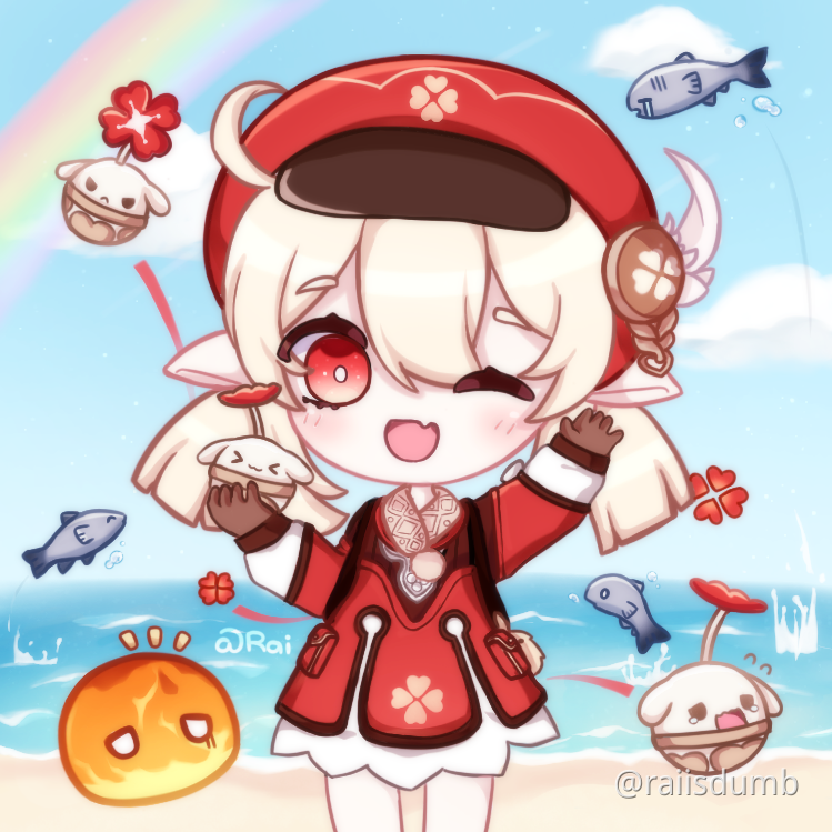 Klee Sticker - Summer Genshin Impact | HoYoLAB