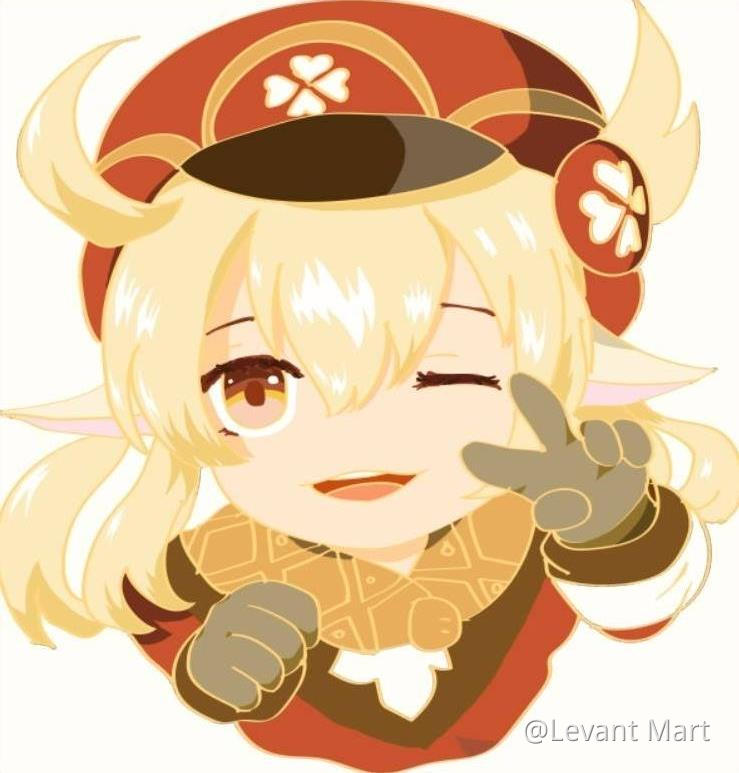 Sticker Klee : Smile Genshin Impact | HoYoLAB