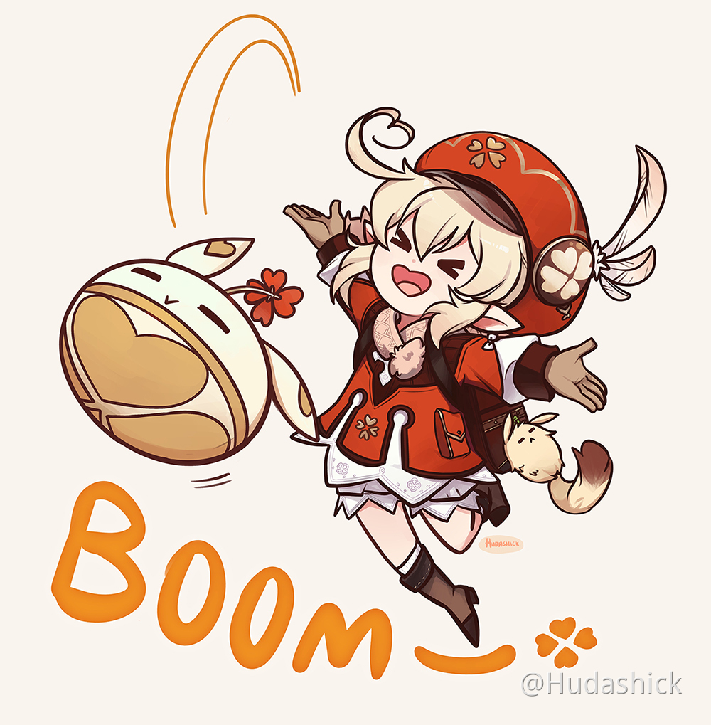 Klee Sticker - BOOM-! Genshin Impact | HoYoLAB