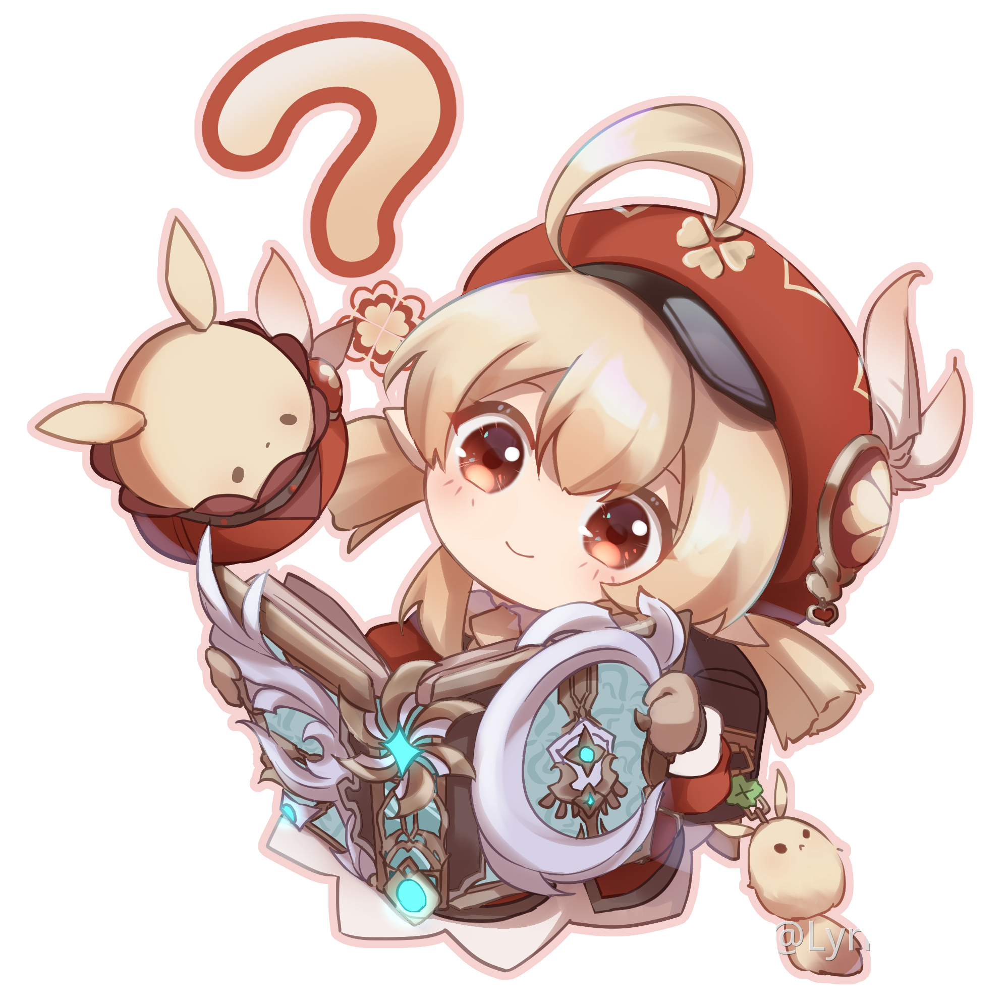 Klee Sticker - Klee Confused Genshin Impact | HoYoLAB