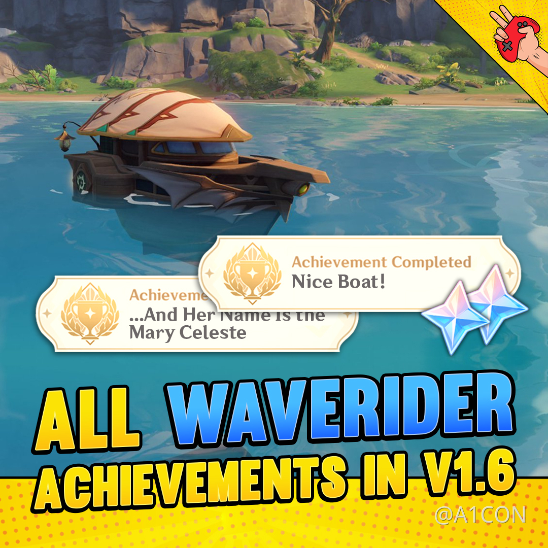 [v1.6] All Waverider Related Achievements Genshin Impact | HoYoLAB