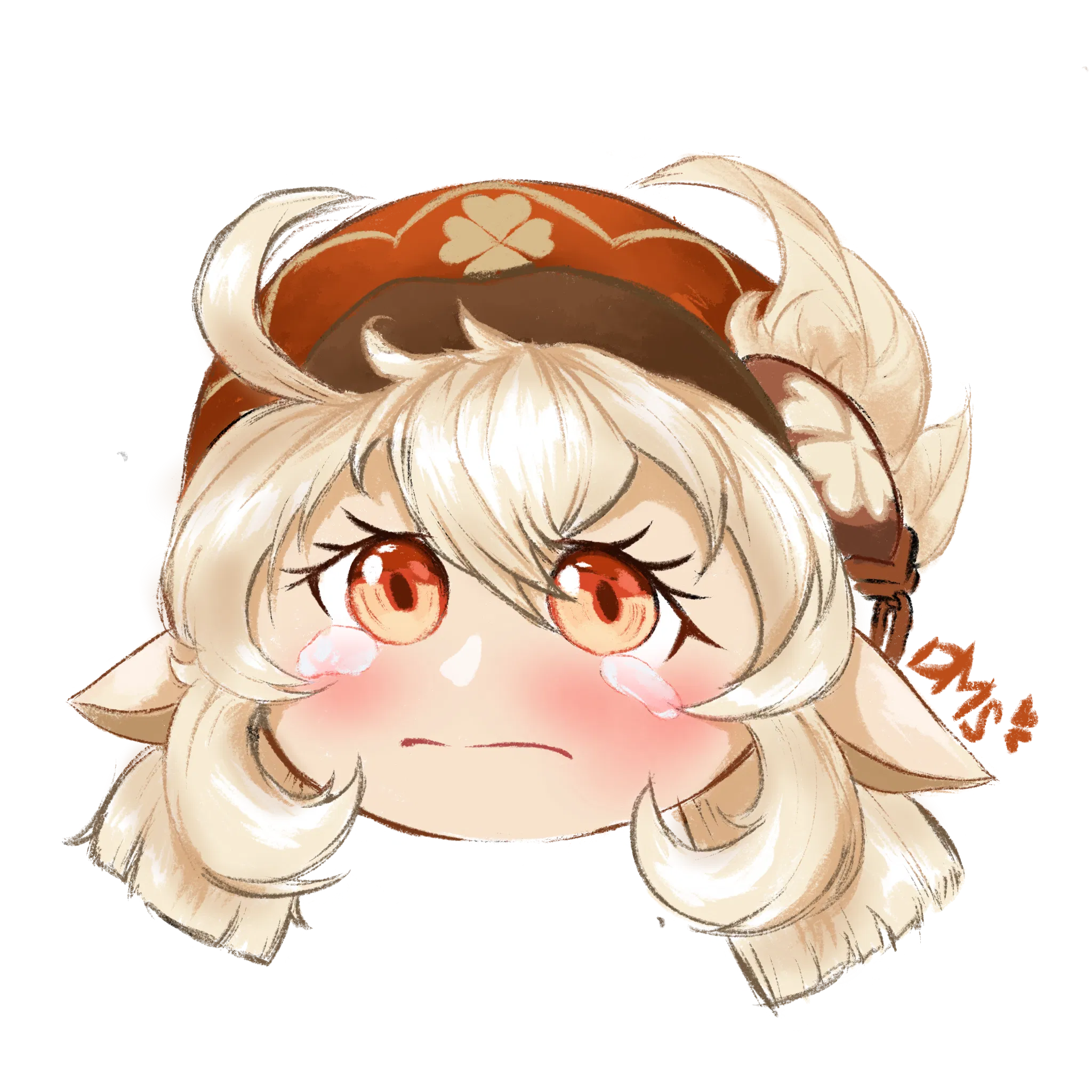 Klee sticker sadge cry :(( Genshin Impact | HoYoLAB