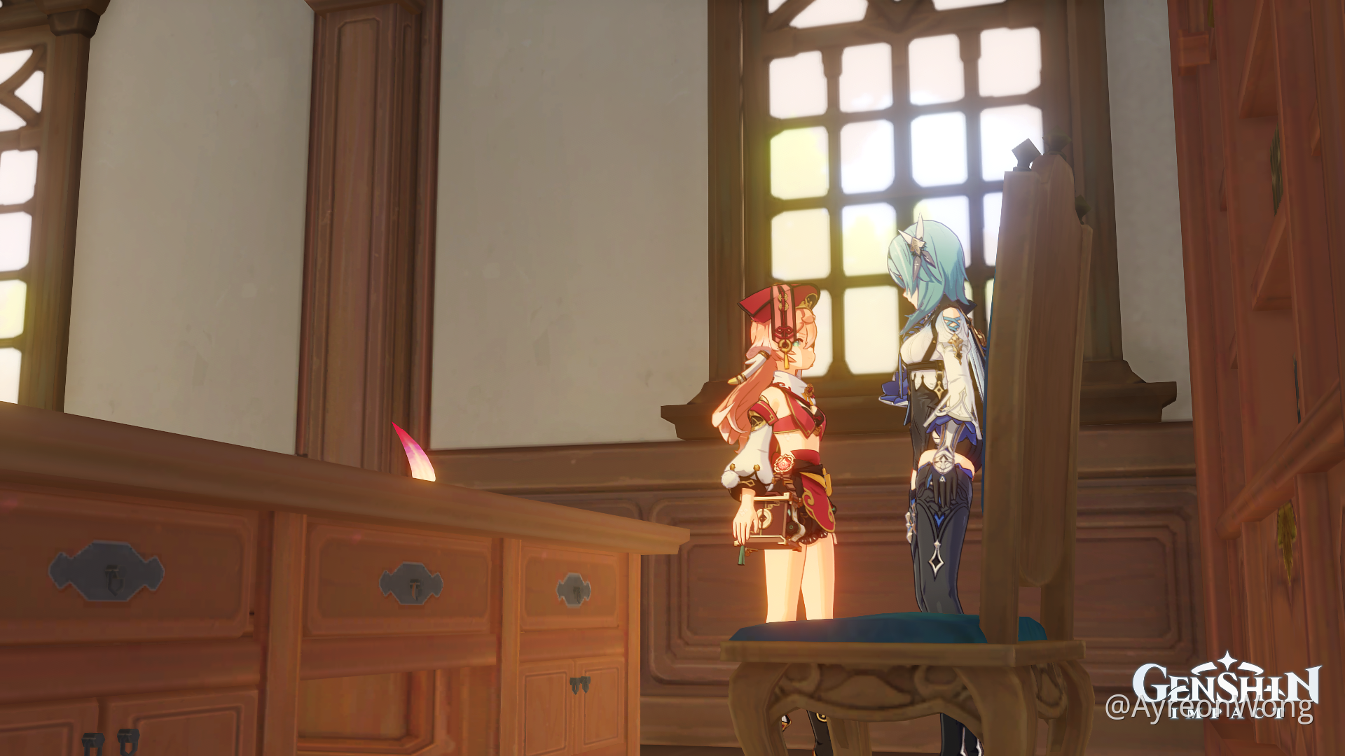 Yanfei and Eula look good together UwU Genshin Impact | HoYoLAB