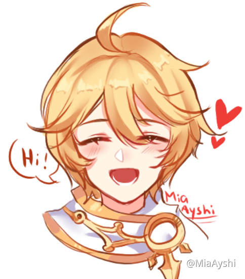 Aether fan art Genshin Impact | HoYoLAB