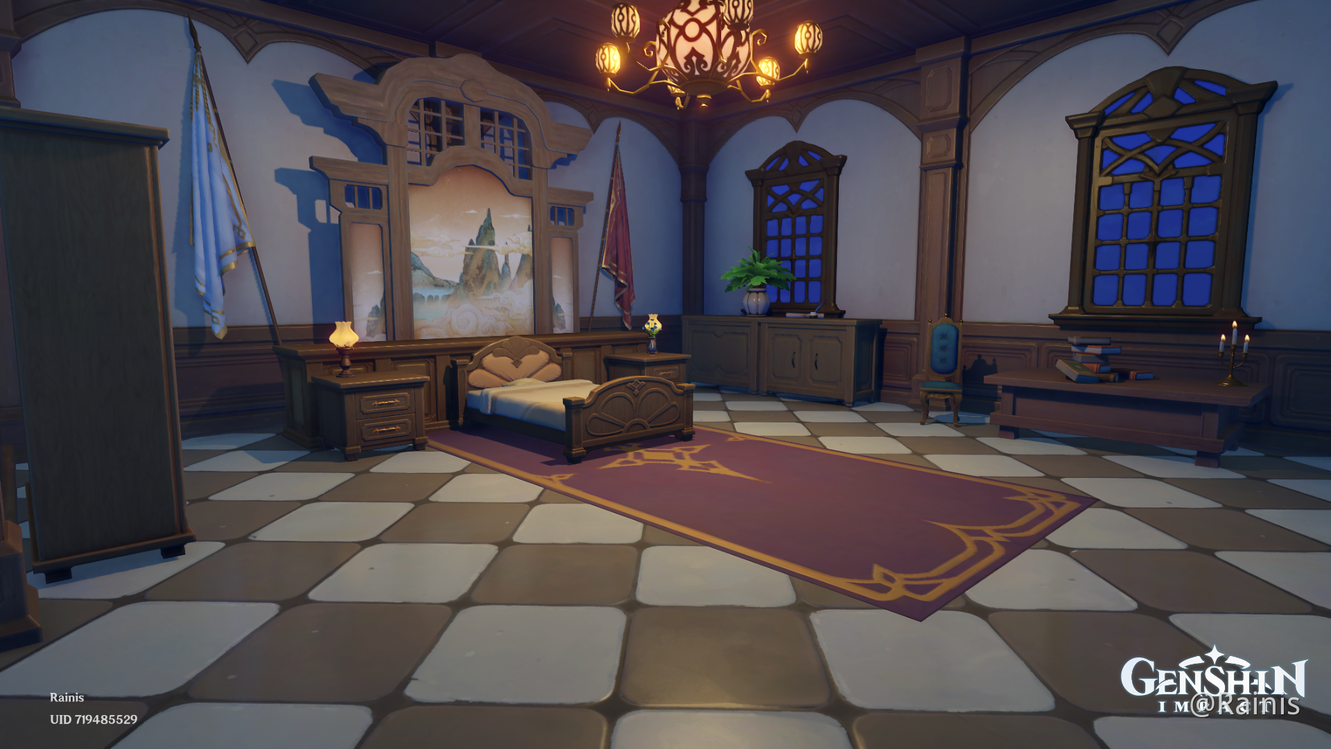 Spacious bedroom Genshin Impact | HoYoLAB