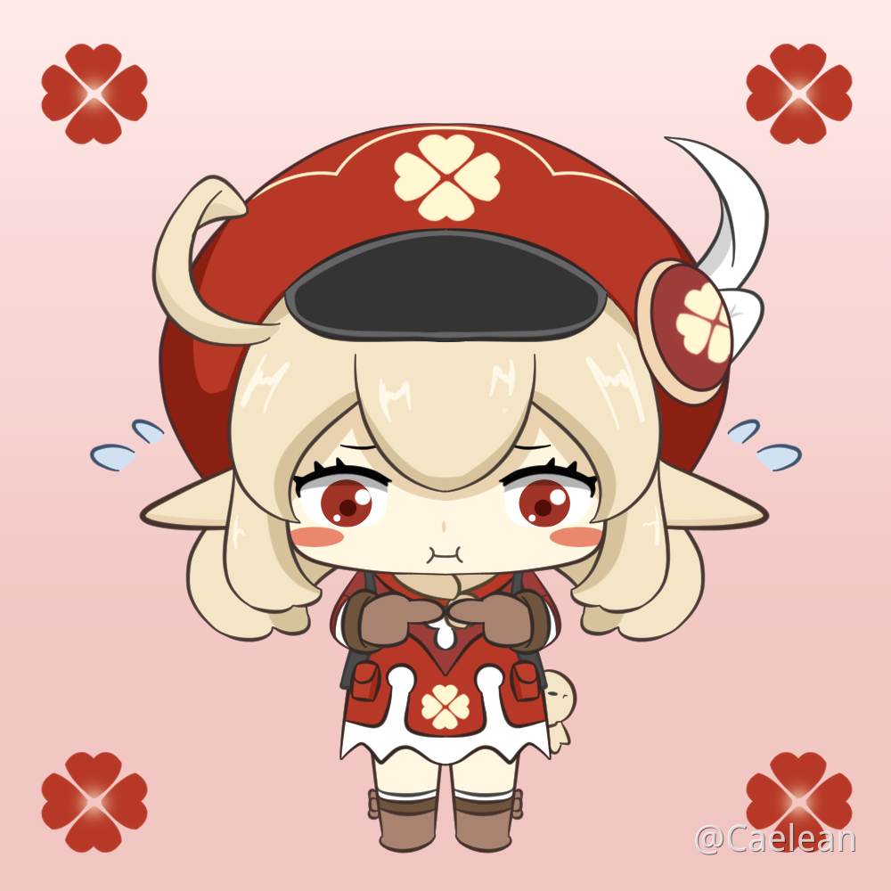 Klee Sticker "Master Jean, Klee wants to take some time off" - miHoYo ...