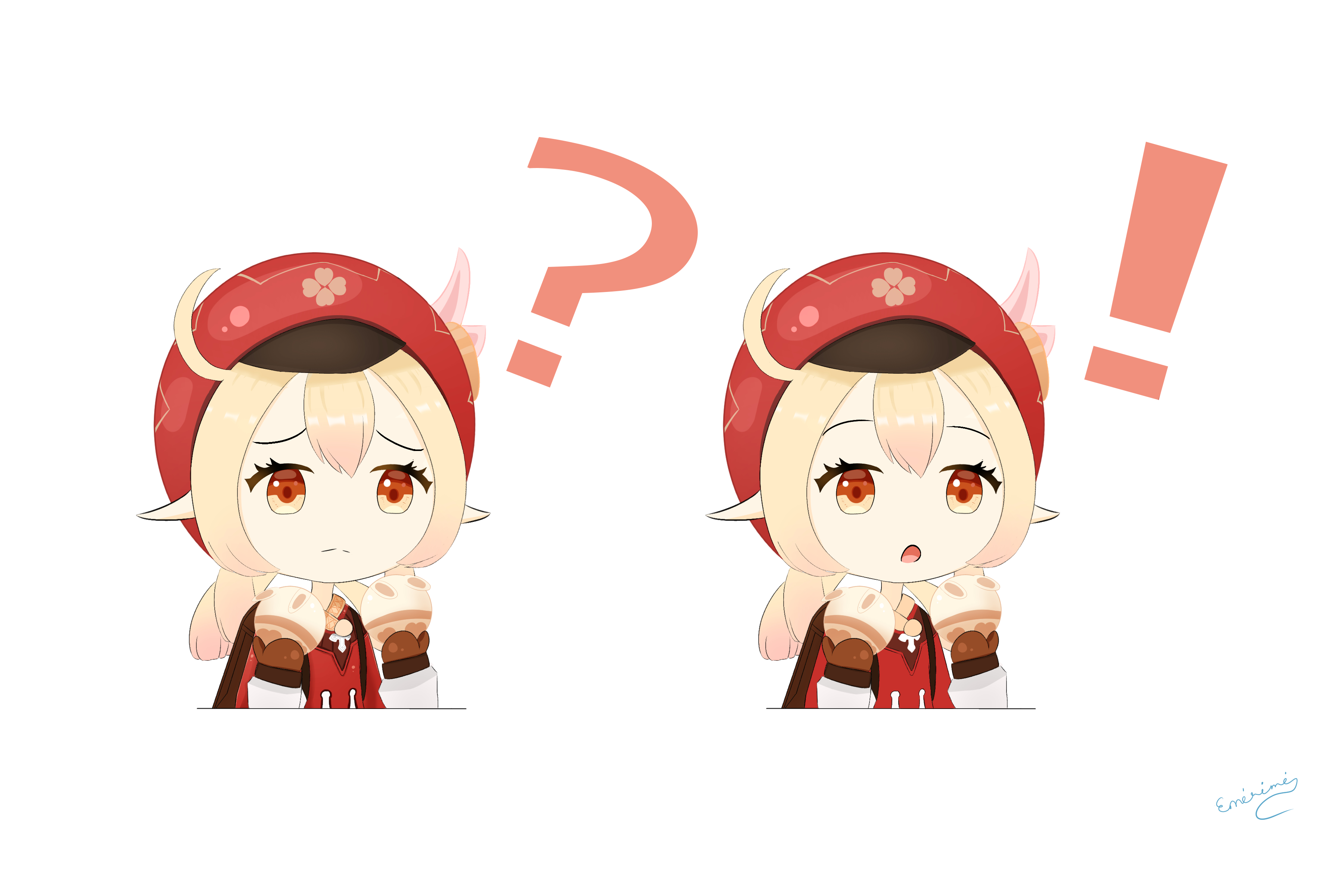 Klee Sticker - Klee can't decide | Genshin Impact | HoYoLAB