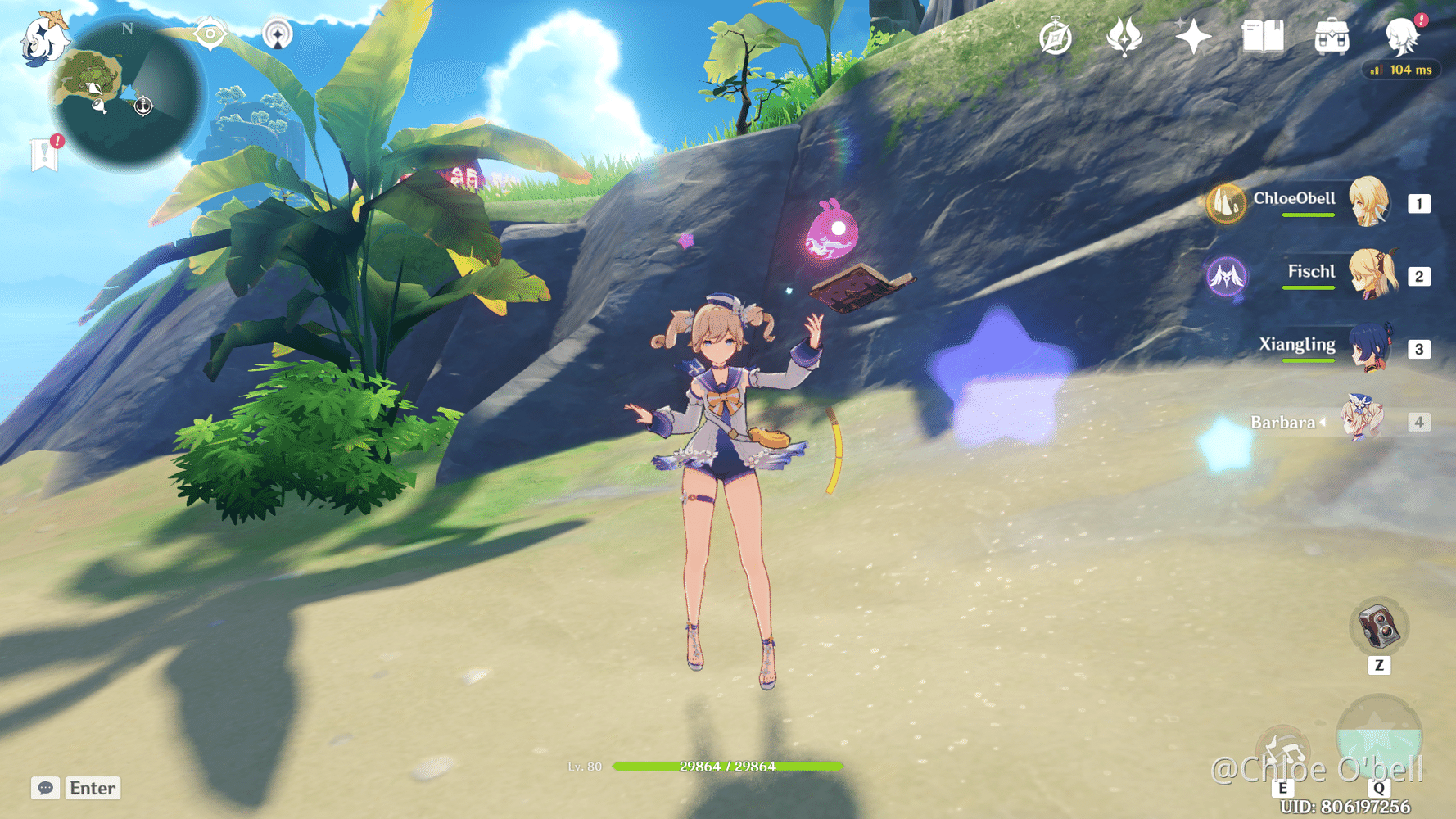 Barbara in Action ft. Summertime Sparkle Outfit Genshin Impact | HoYoLAB