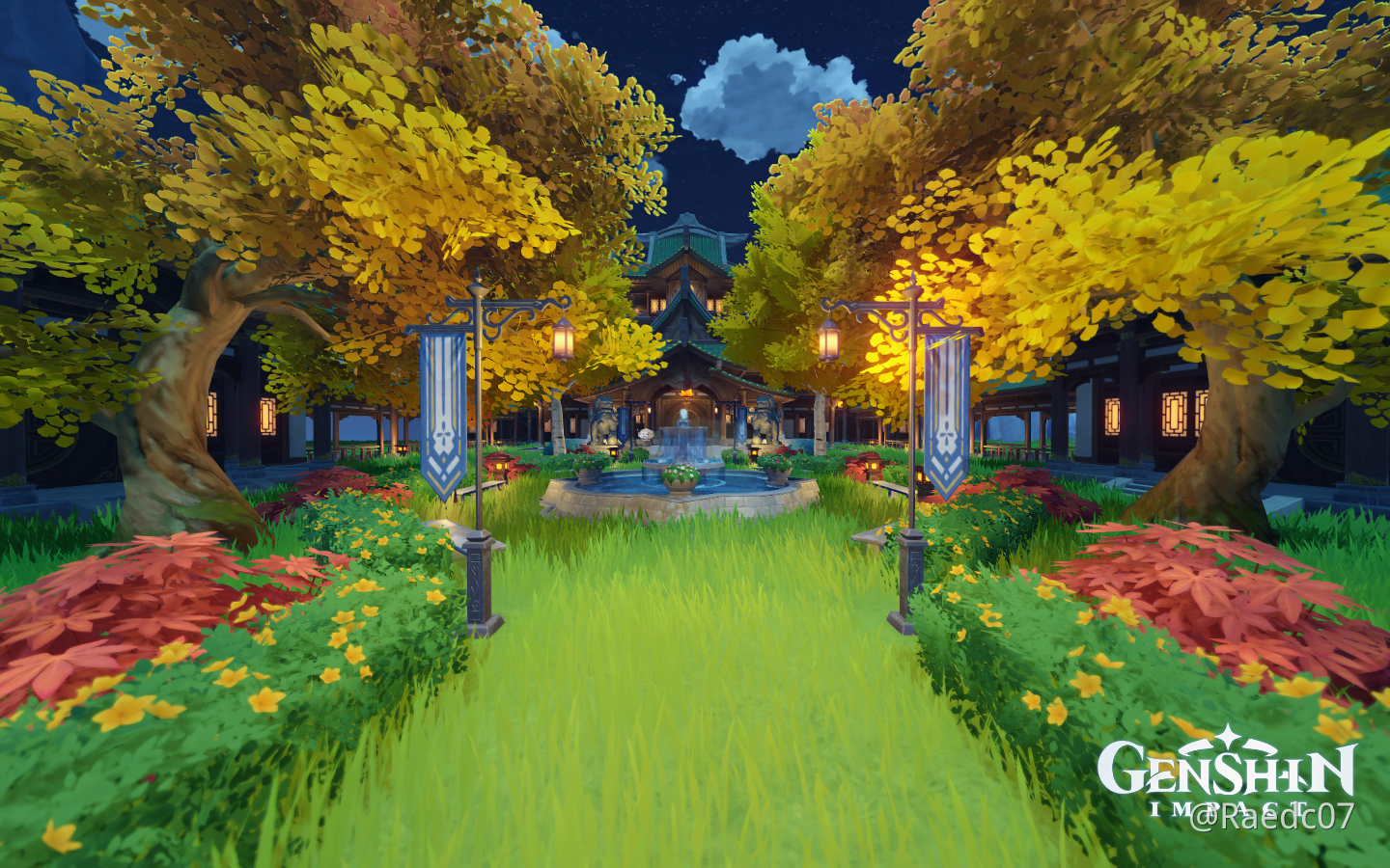 Romantic Courtyard Genshin Impact | HoYoLAB