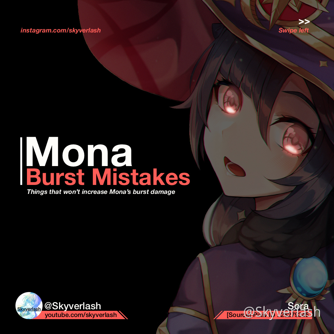 How To Increase Mona's Burst Damage | Mistakes You Should Avoid Genshin ...