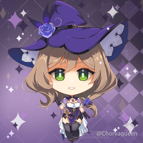 Chibi Lisa fanart Genshin Impact | HoYoLAB