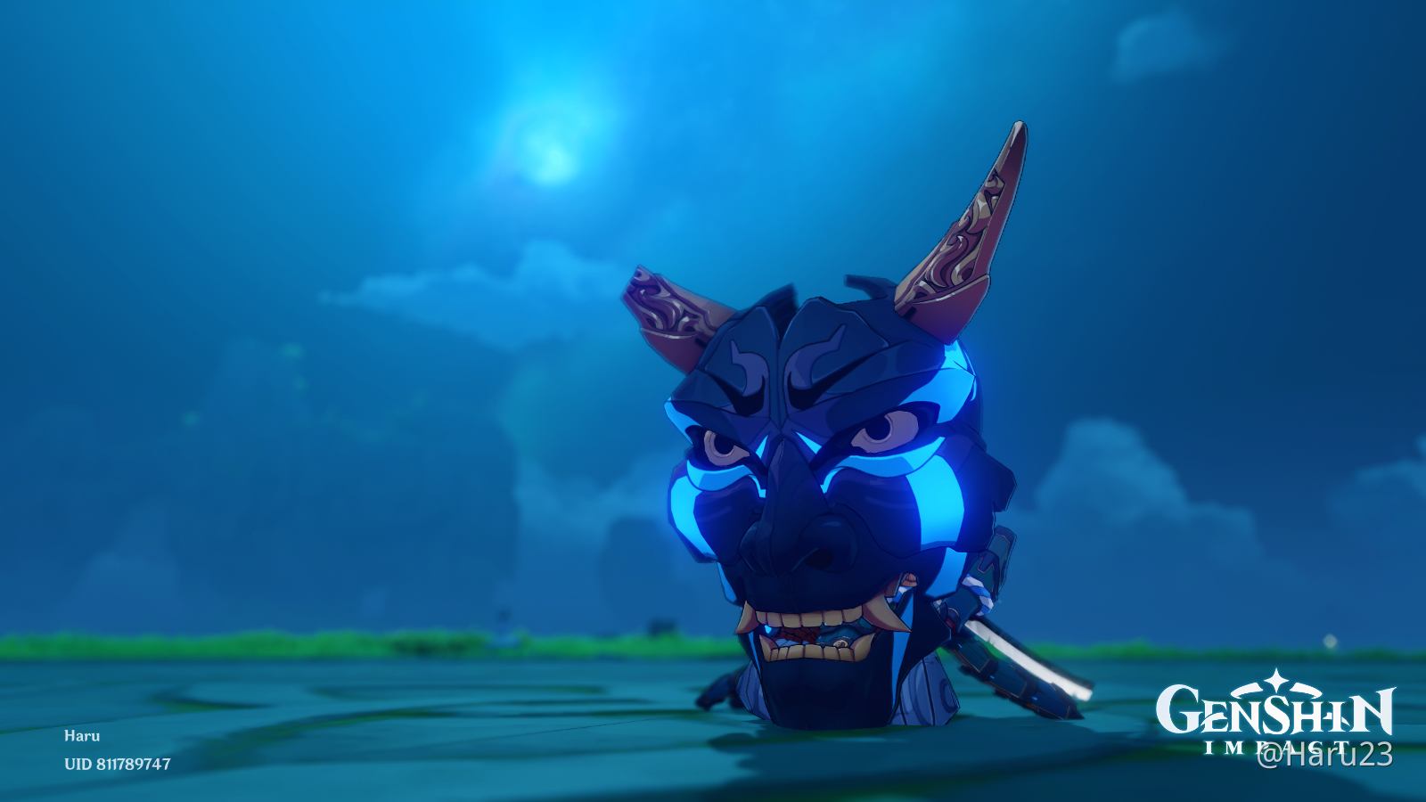 Blue demon Genshin Impact | HoYoLAB