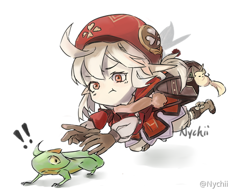 Klee Sticker - Lizard Hunting Genshin Impact | HoYoLAB