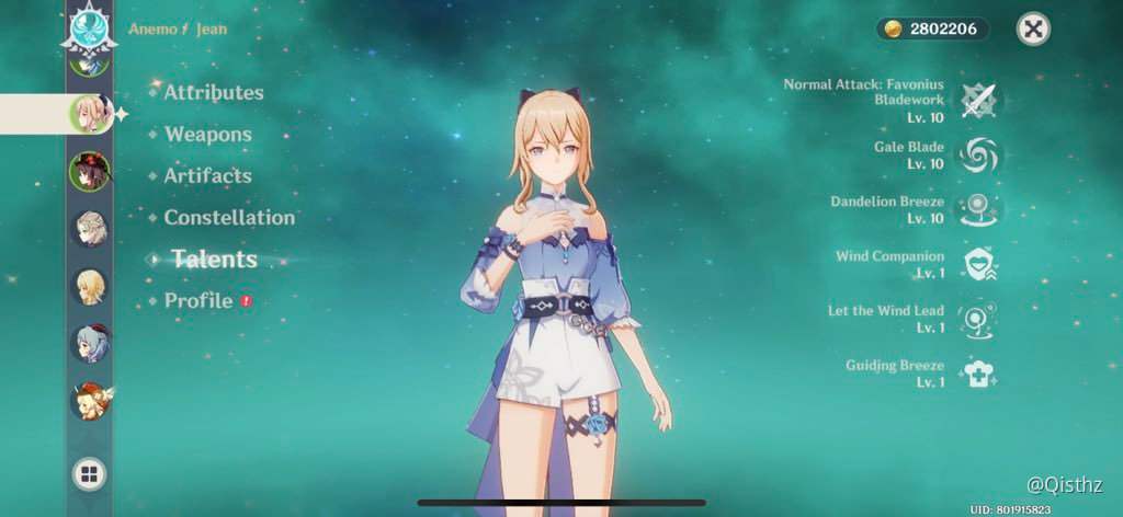 Jean full set with new costume/new skin is Perfection and looking so so ...