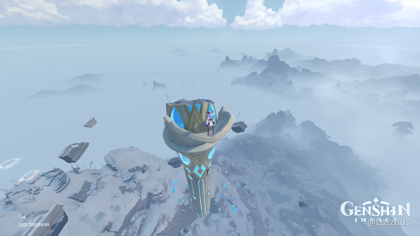 Dragonspine views are amazing. Genshin Impact | HoYoLAB