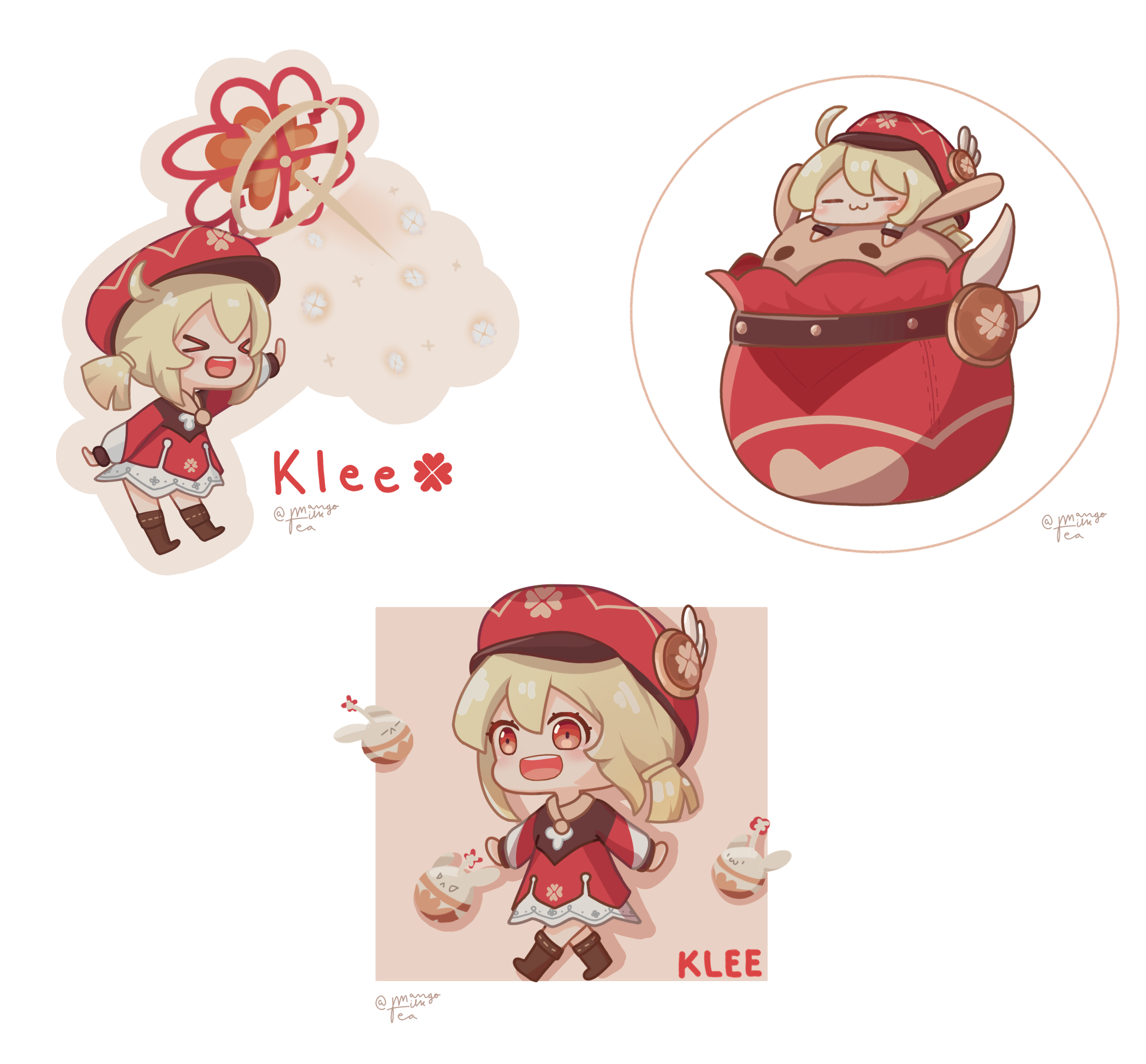 Klee Sticker - Kaboom! Genshin Impact | HoYoLAB
