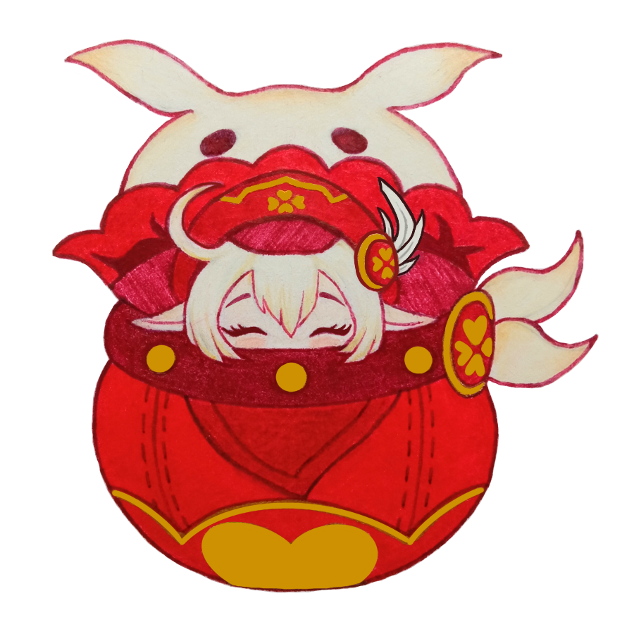 Klee Sticker - Jumpy Dumpty Klee Matryoshka Genshin Impact | HoYoLAB